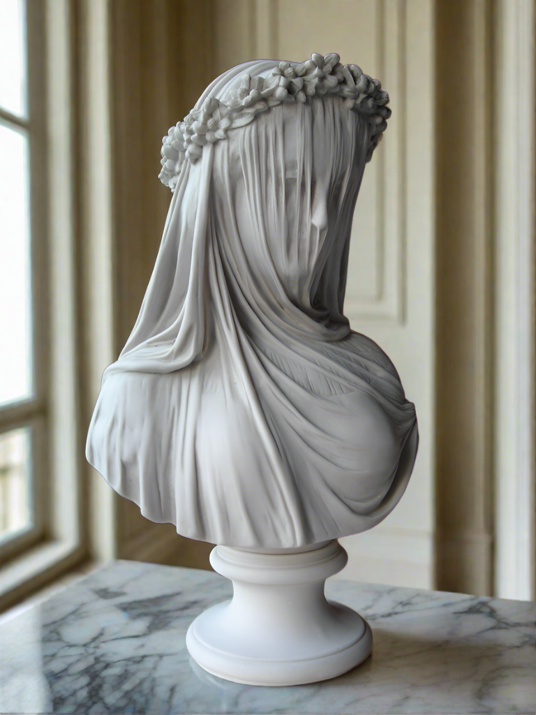 The Veiled Lady Collection: Timeless Elegance in Marble – Sculptured ...