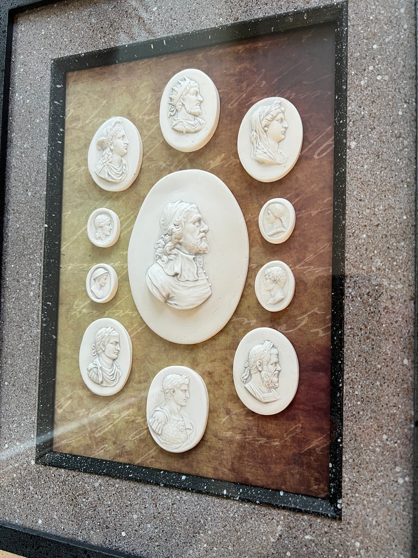Intaglio Set On Calligraphy Parchment Paper – Sculptured Arts Studio