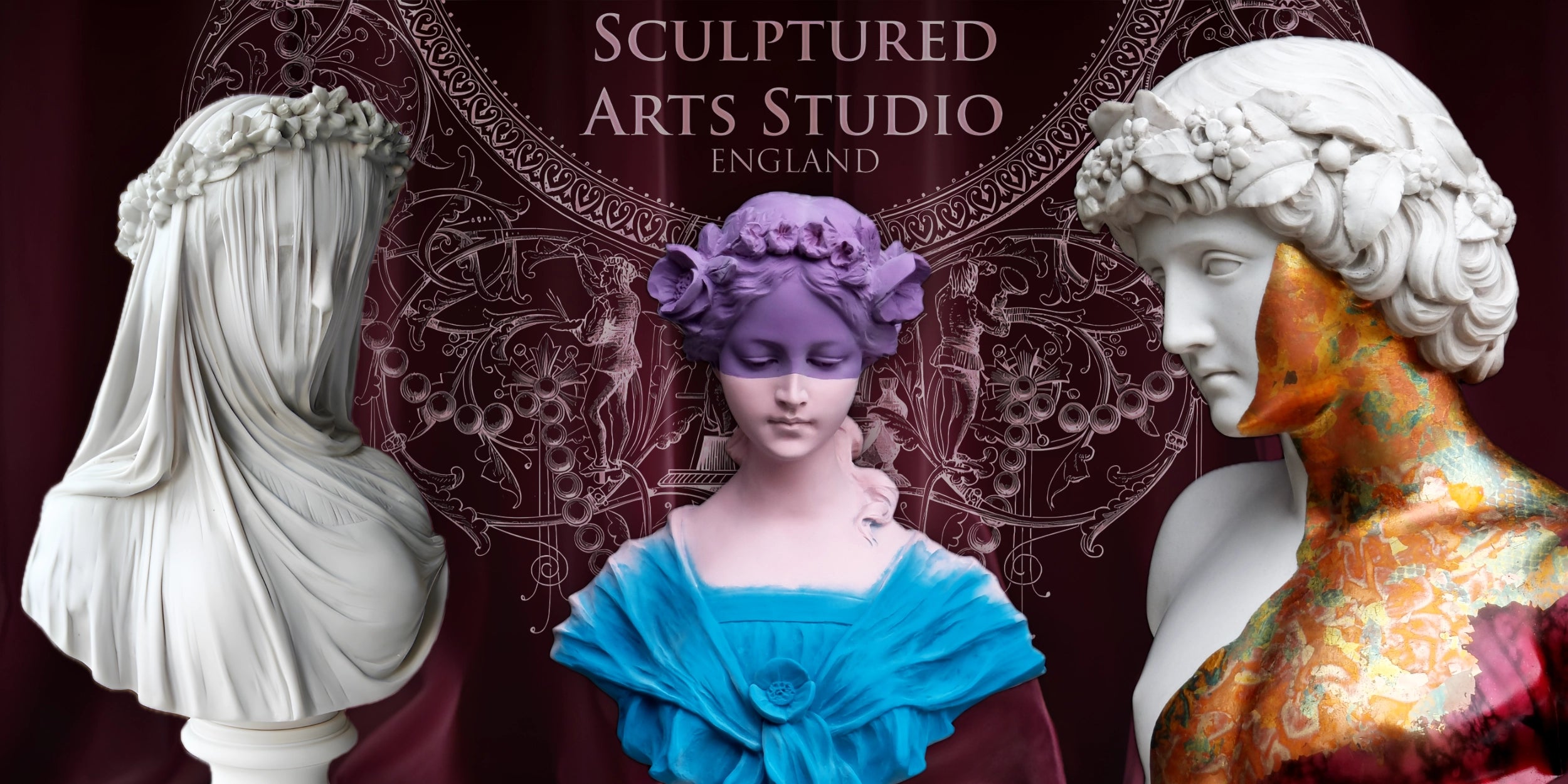 Marble Sculpture by Sculptured Arts Studio