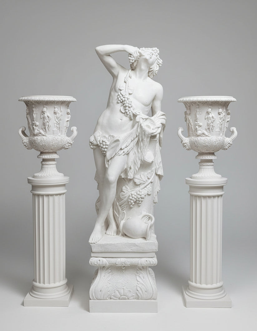 Fluted Column Wht – Sculptured Arts Studio