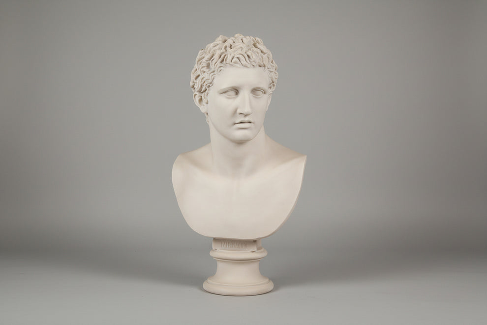 Meleager Marble Bust - Classical Sculpture After Skopas – Sculptured ...